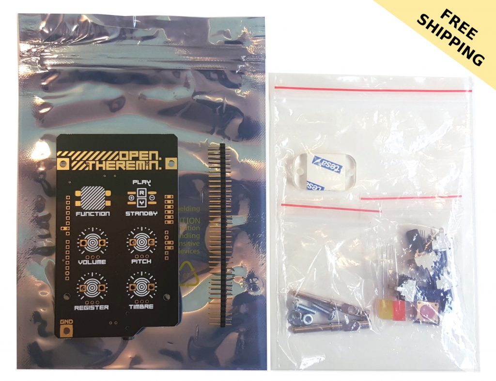Open.Theremin V3 Shield Kit – GaudiShop